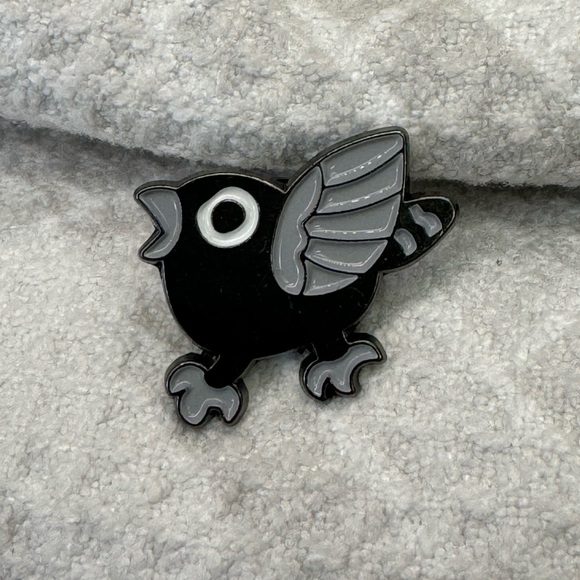Jewelry | 315 Gothic Raven Crow Pin Enamel Brooch | Poshmark